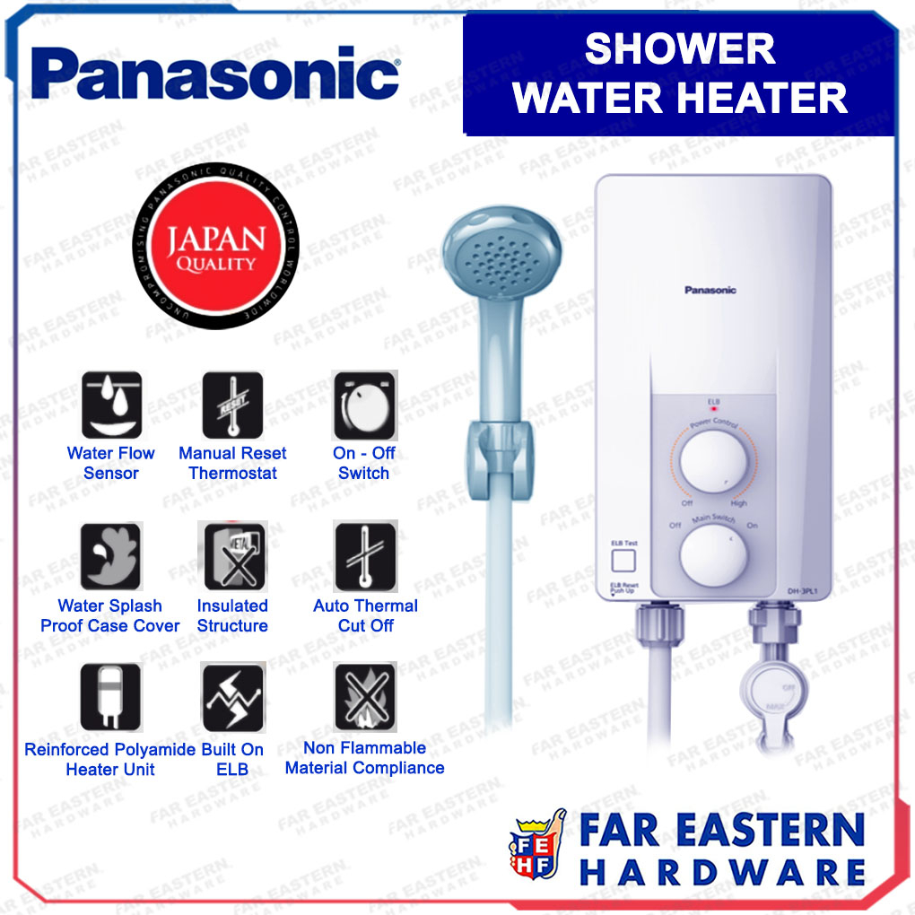 PANASONIC Water Heater / Electric Home Shower Made in Malaysia | Shopee Philippines