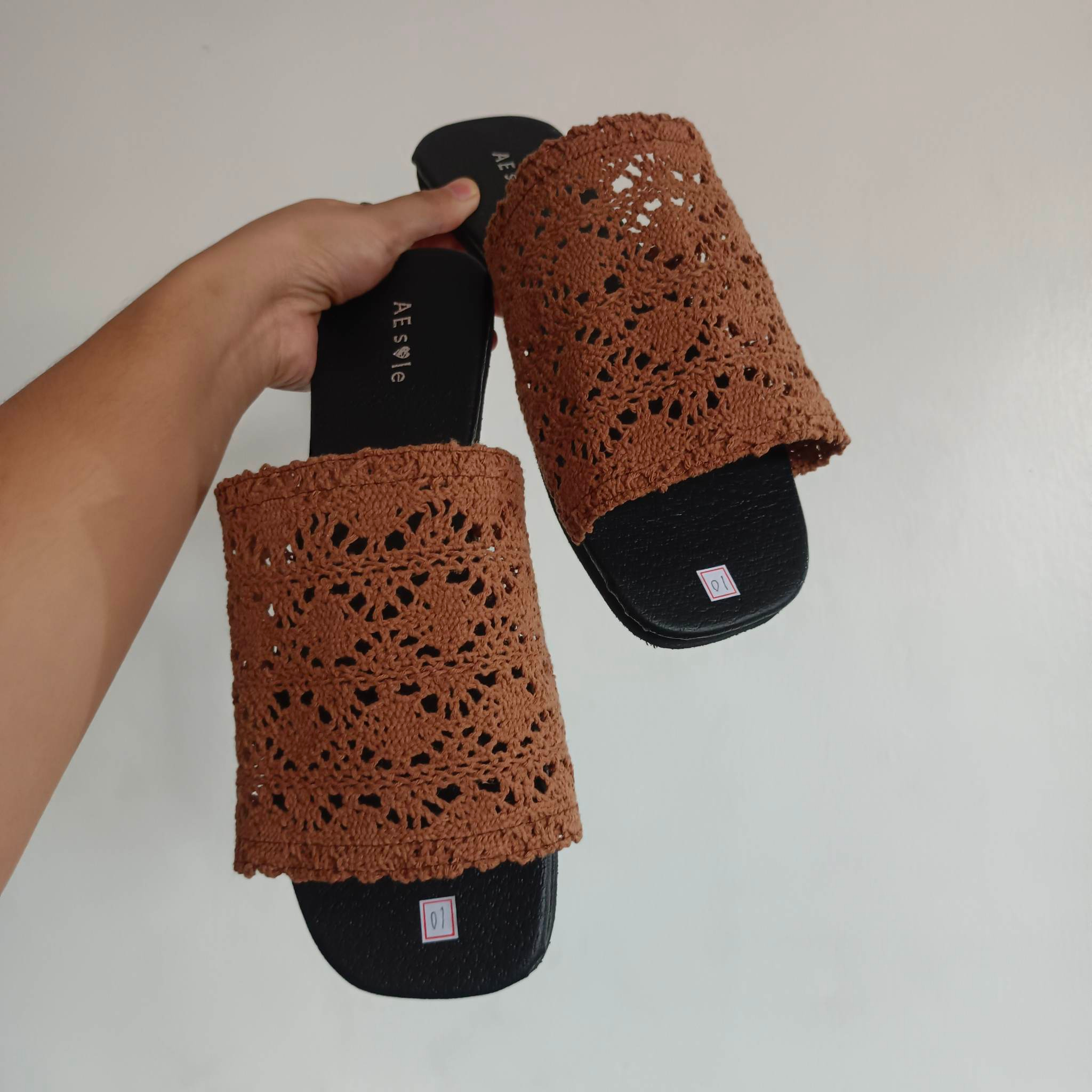 ae sole flat sandal regular & plus size | Shopee Philippines