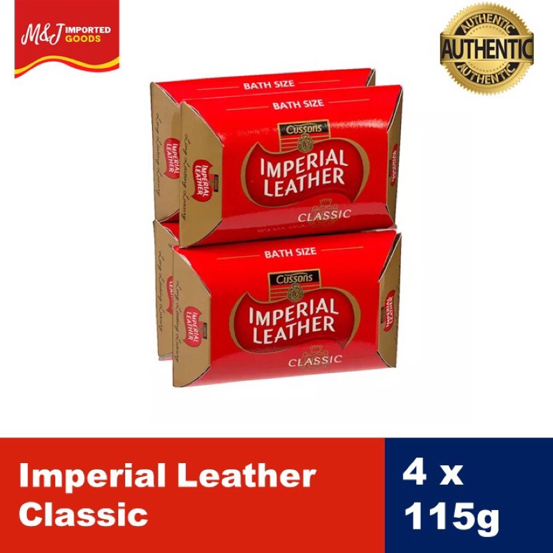Cussons Imperial Leather Soap Pack of 4 x 115g | Shopee Philippines