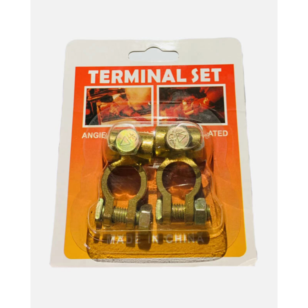 Original 2pcs Battery Terminal Set Positive + Negative - Car Vehicle ...