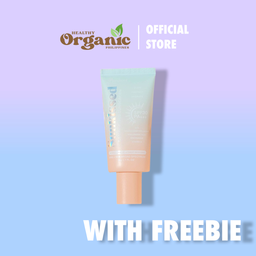 Barefaced Sunkissed Illuminating Sunscreen 50g SPF 30 Collagen ...