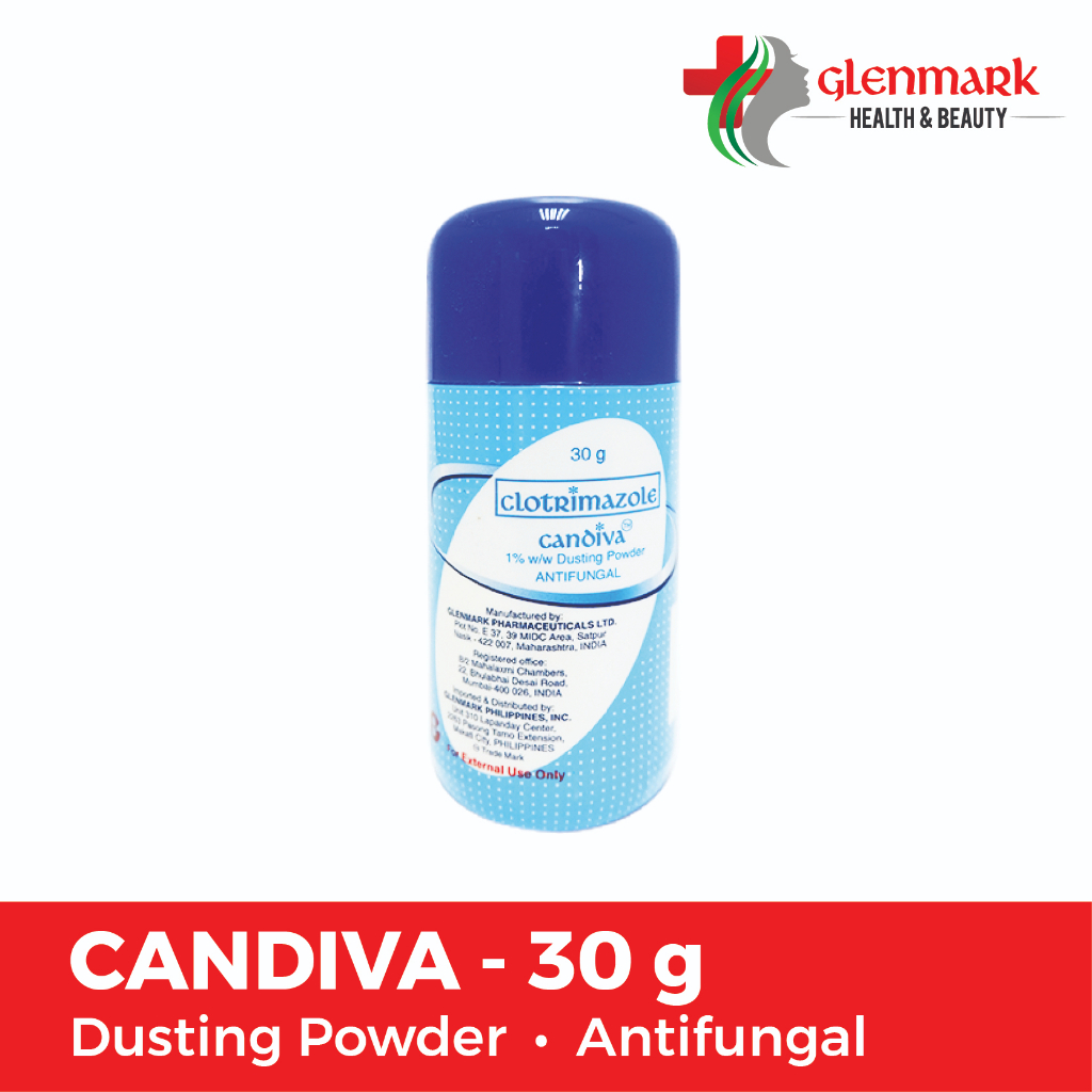 Candiva Clotrimazole Dusting Powder Antifungal 30g | Shopee Philippines