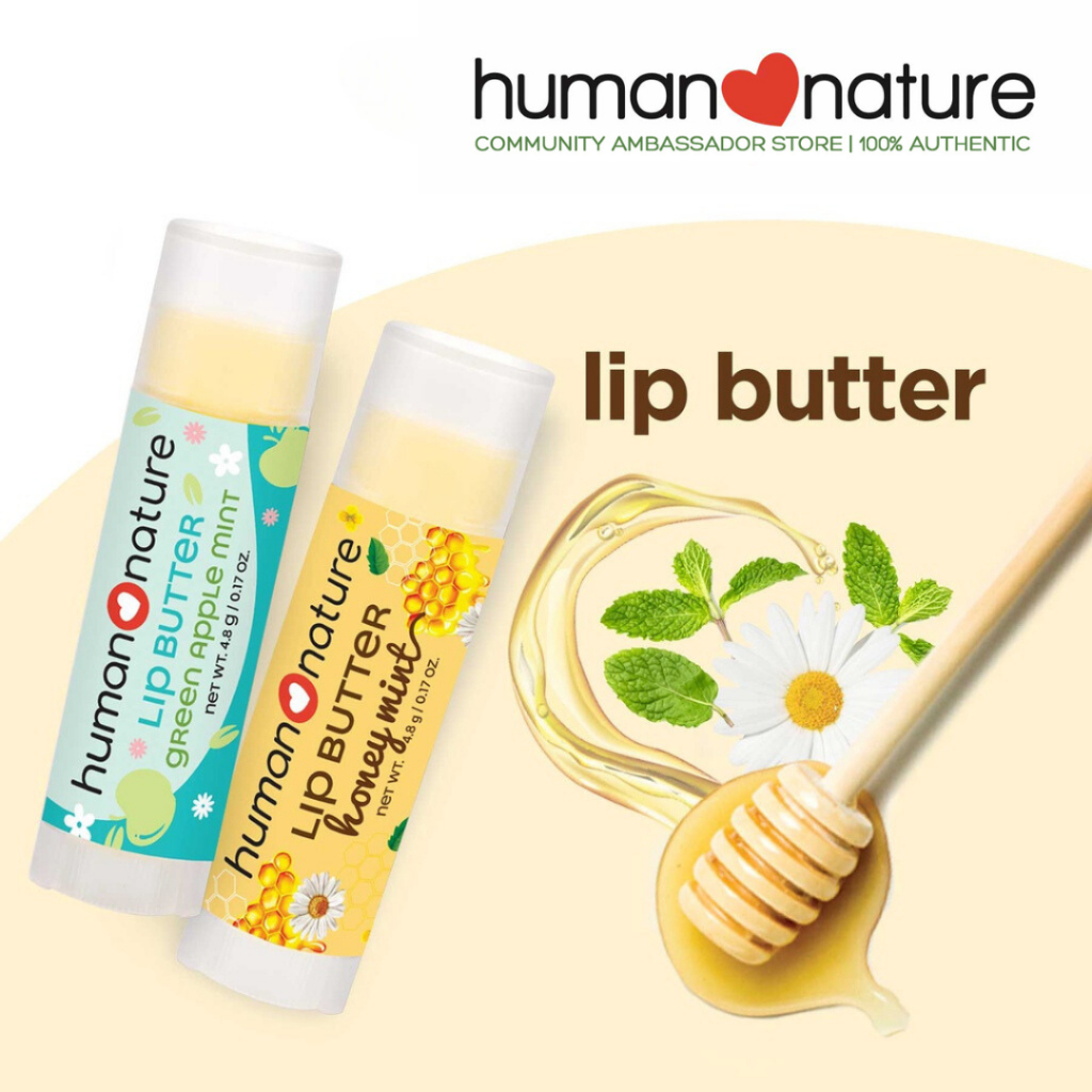 Human Nature Lip Butter 4.8g | Moisturize Dry Lips | Shopee Philippines