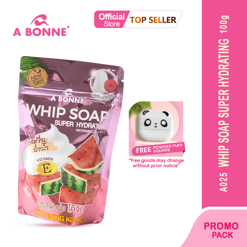 Abonne Whip Soap Super Hydrating 100G - Watermelon & Vitamin E ( A025 ...