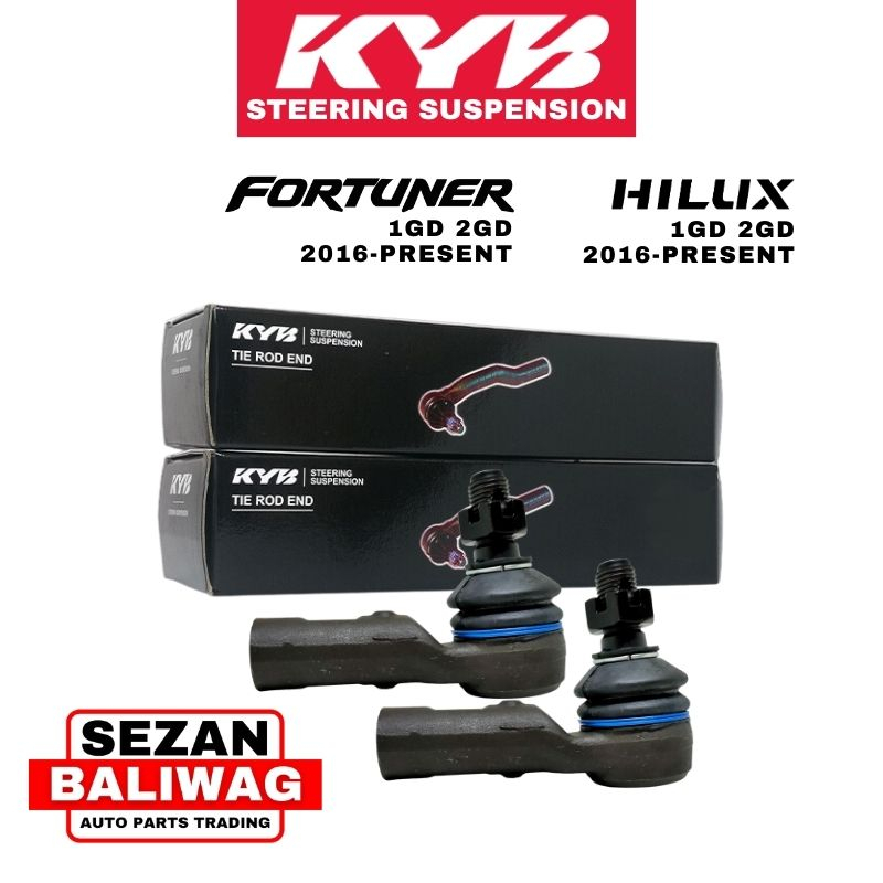 KYB KAYABA TOYOTA FORTUNER HILUX 2016-2022 TIE ROD END SET 2 PCS ...