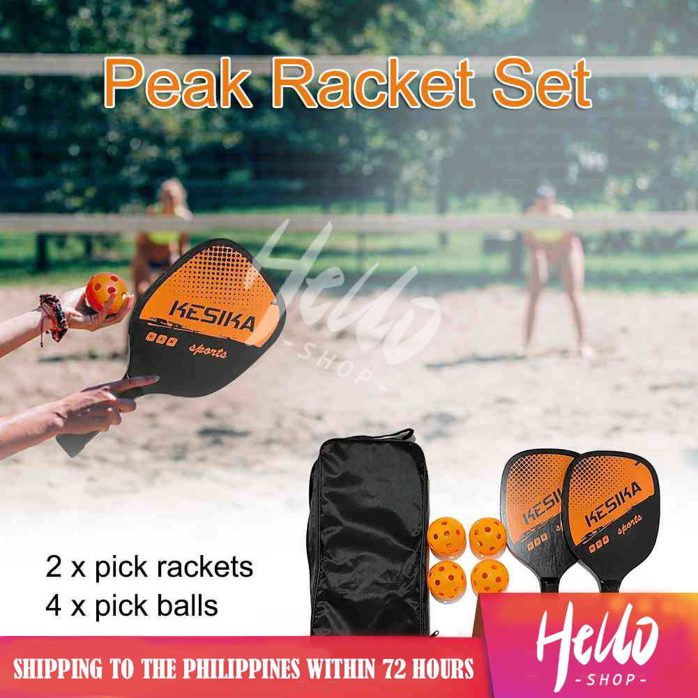 pickleball paddle set of 2 racquets and balls/pathfinder pickle ball ...