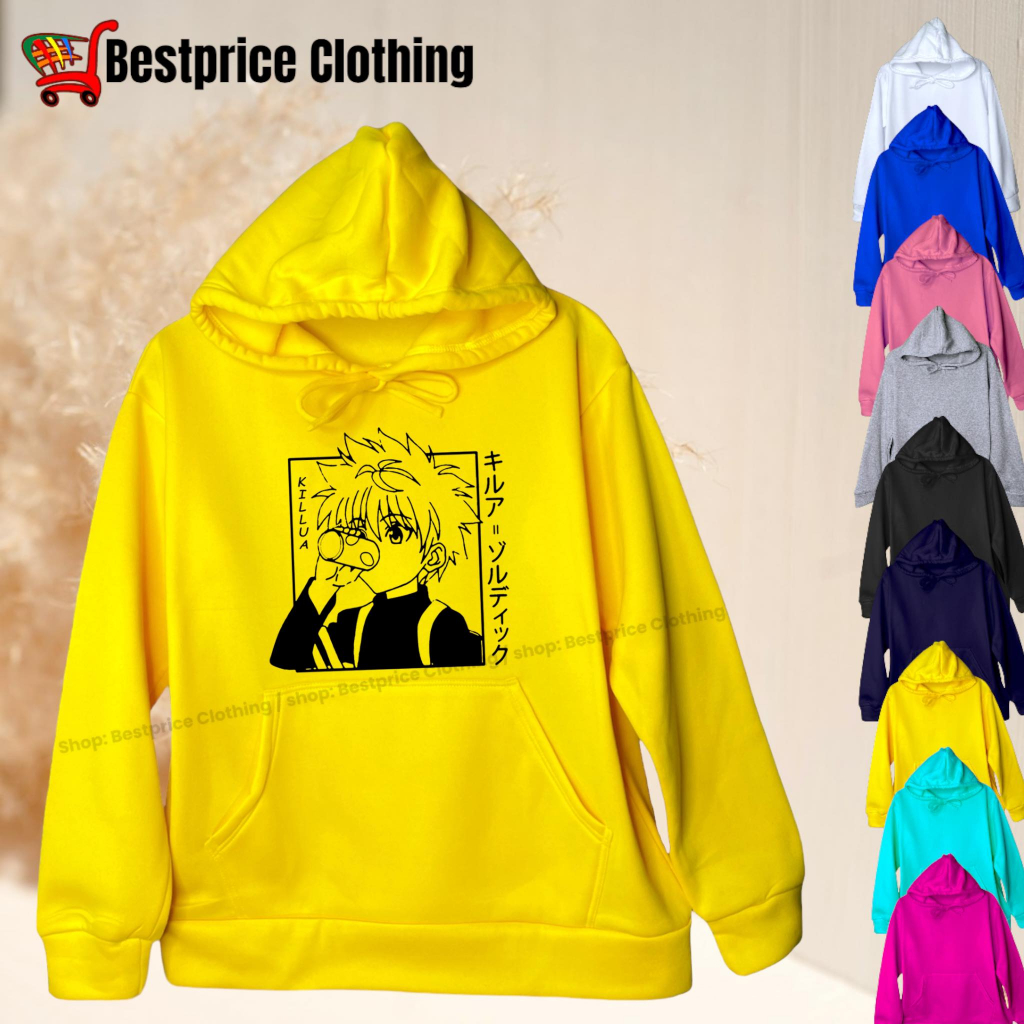 KILLUA- Hoodie jacket longsleeve kids and adult unisex men / women ...