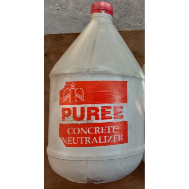 PUREE CONCRETE NEUTRALIZER PANG LASON SA CEMENTO 350ML,1 LITER, 1GALLON ...