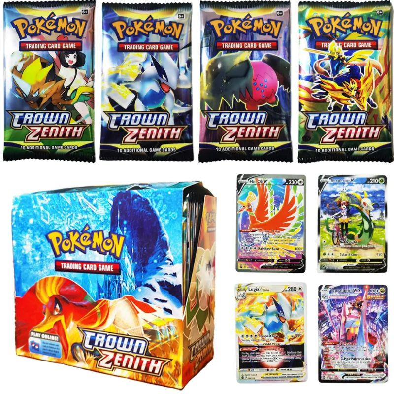 Pokémon TCG: Crown Zenith Booster Box(36 packs) Trading Card Game ...