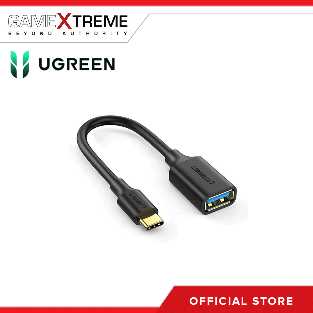 UGREEN USB C To USB A 3.0 Female Cable (Black) US154/30701 | Shopee ...
