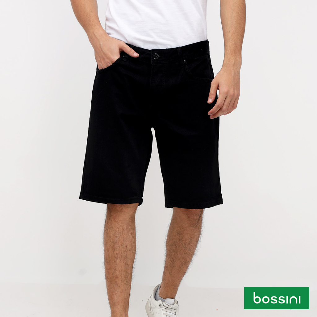 Bossini Denim Shorts Non-stretch BSB23-0006 | Shopee Philippines