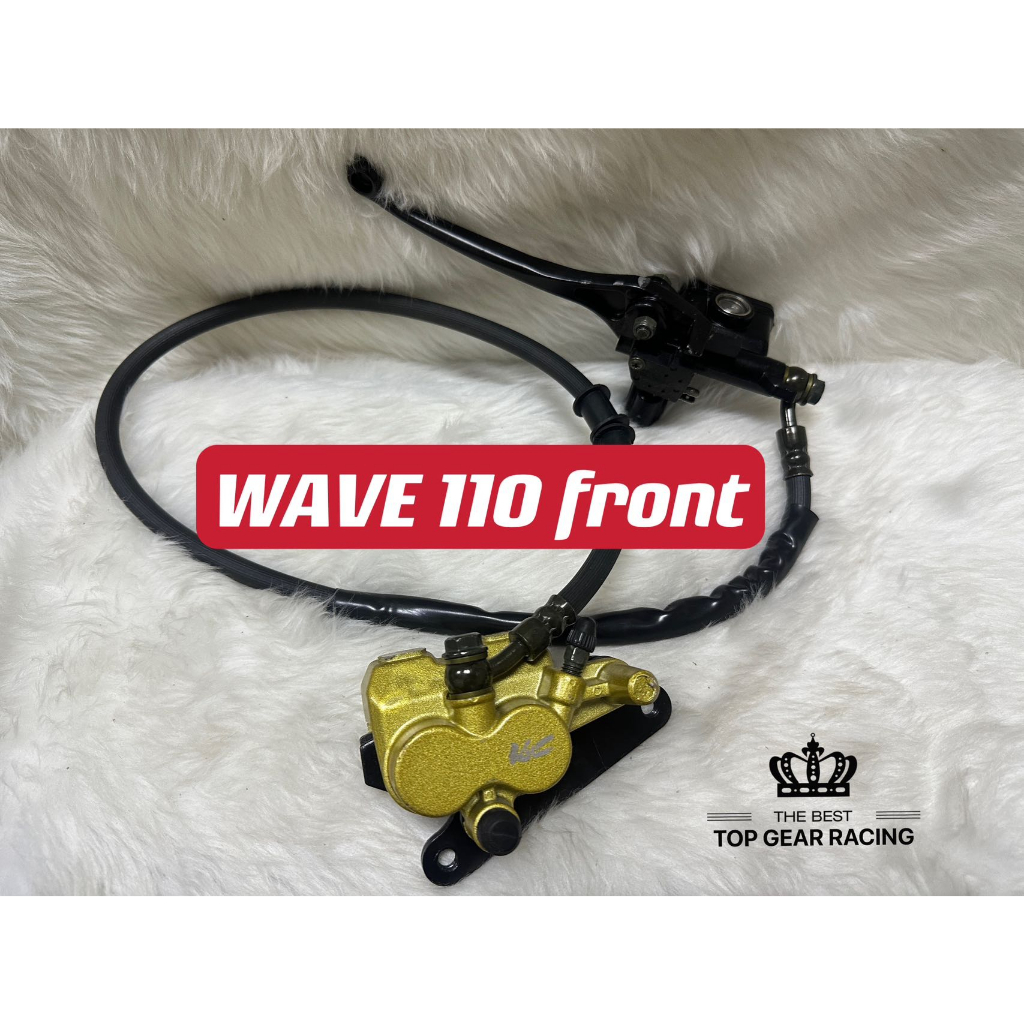 KHC BRAKE MASTER CALIPER ASSY for WAVE 110 125 BRAKE CALIPER FRONT COD ...