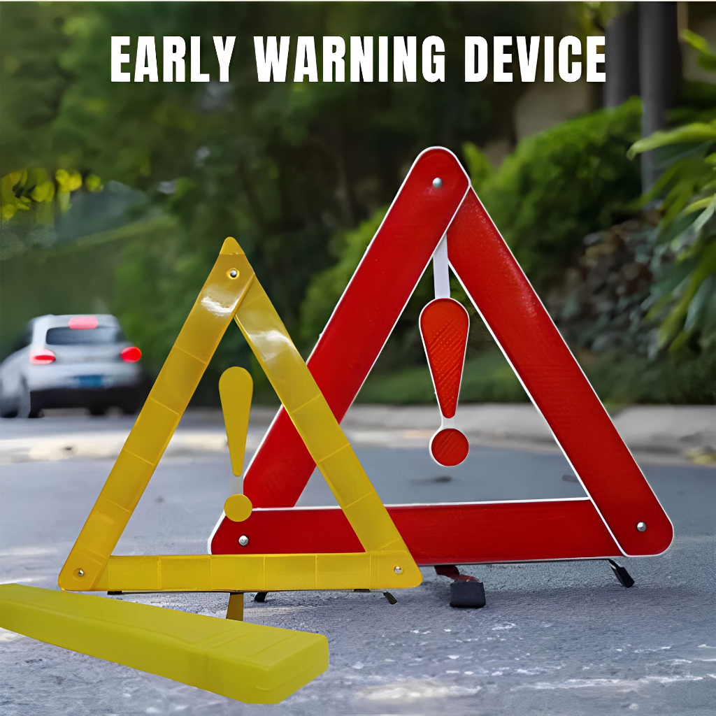 OC Early Warning Device Triangle Sign for Road Vehicles and Safety ...