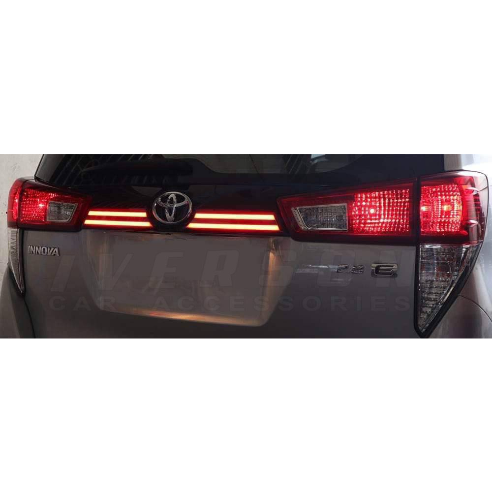 Black Trunk Lid with LED for Toyota Innova 2016 Onwards | Shopee ...