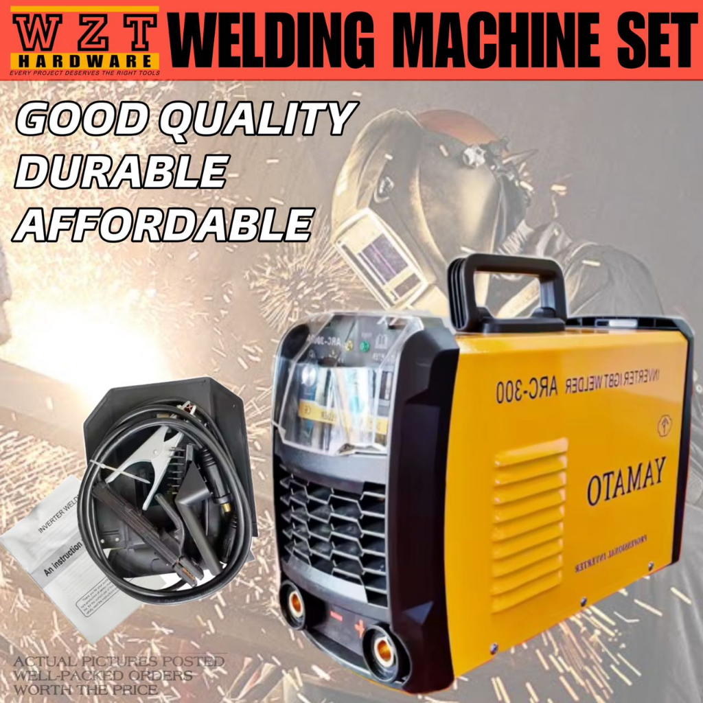YAMATO WELDING MACHINE SET INVERTER WELDER (300) (250) AND 200 AMPERES ...