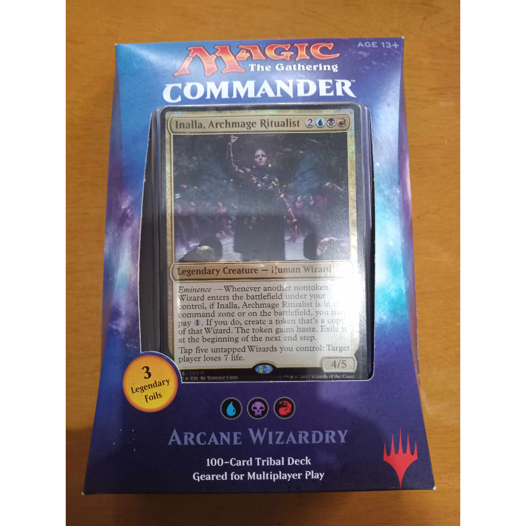 MTG Magic: the Gathering Sealed Commander 2017 - Arcane Wizardry ...