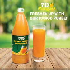 Cebu's Best 7D MANGO PUREE SWEETENED in 1L | Shopee Philippines