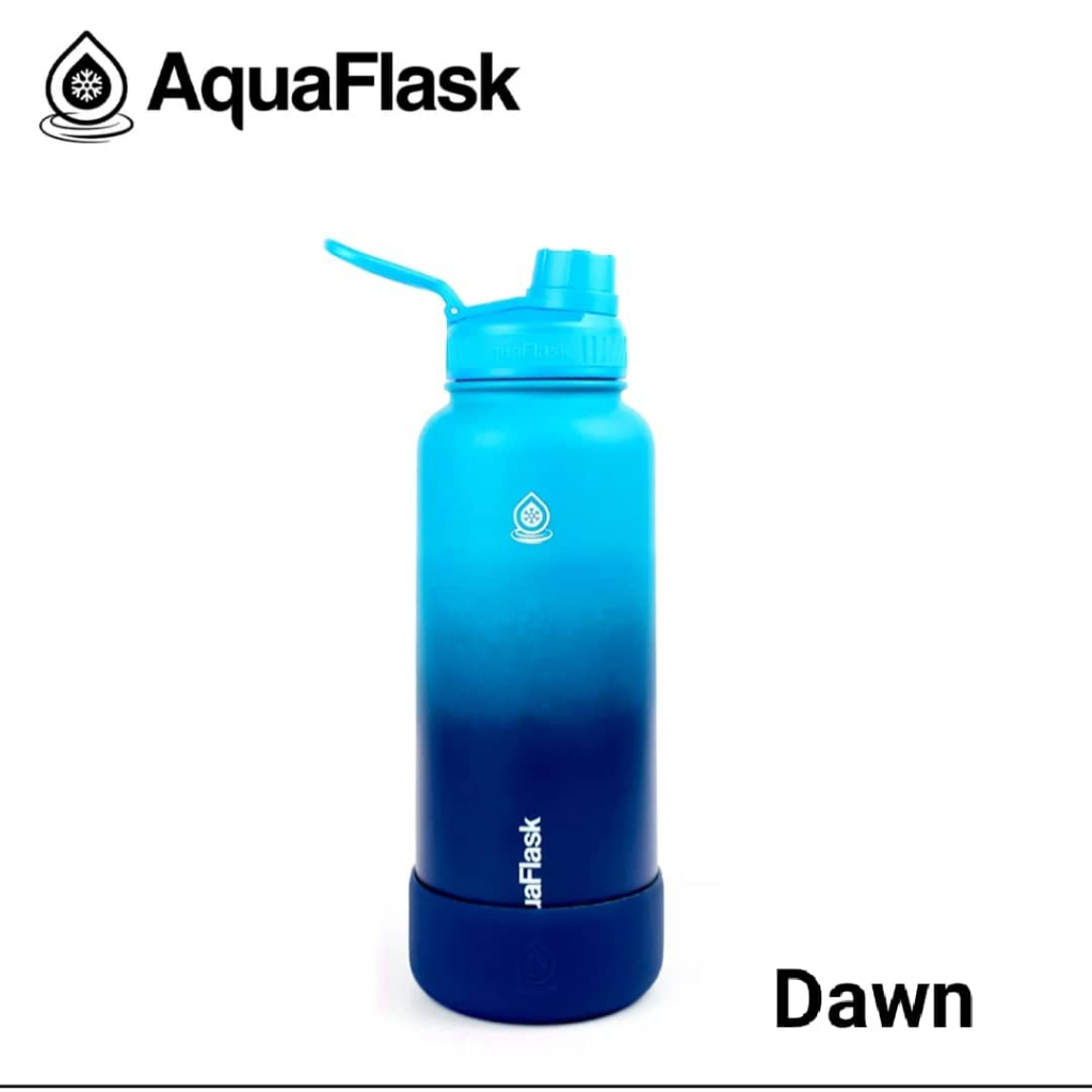 Aquaflask Dream Collection Stainless Steel Drinking Water Bottle w/ Silicone Boot - Dawn (32oz ...