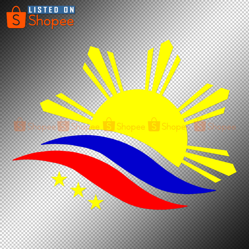 Sticker | (1) Philippines | Die-cut Weather Proof Decal | Flag | Pinoy ...