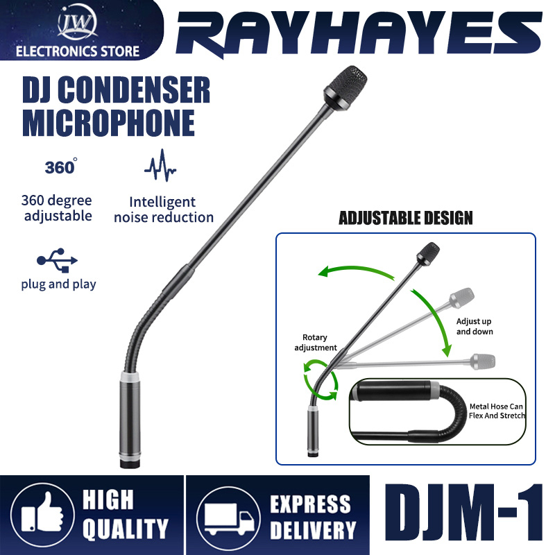 Plug and play gooseneck microphone Bar DJ mixer microphone conference ...