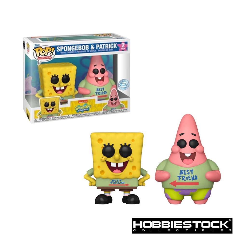 Funko Pop! Animation: Spongebob Squarepants - 2-Pack Spongebob ...