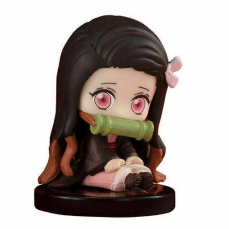 Nezuko Kamado Bandai Suwarasetai Chibi Collectible Figure (Demon Slayer ...