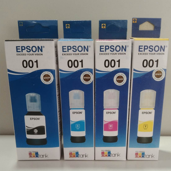 EPSON INK 001 70ML sold per bottle(Black, Cyan, Magenta, Yellow ...