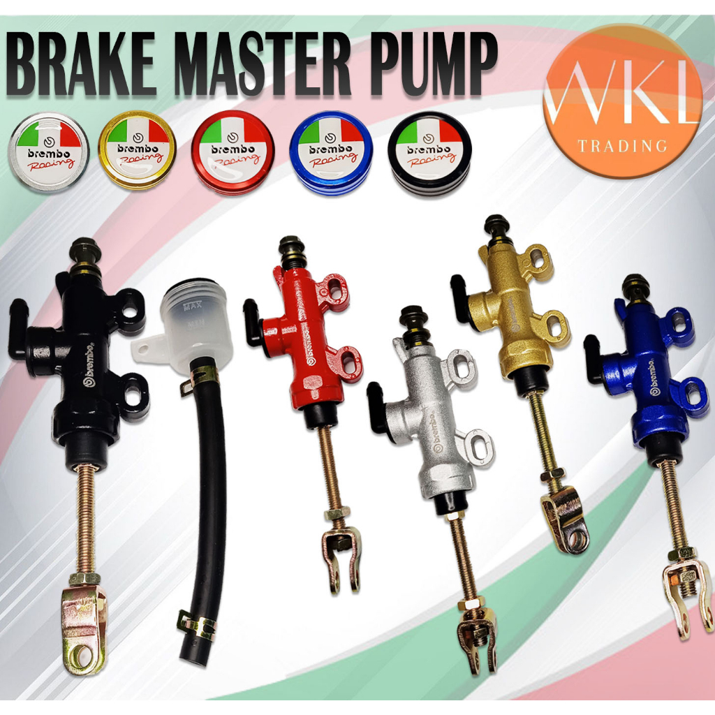 UNIVERSAL REAR BRAKE MASTER PUMP BREMBO COLORED | Shopee Philippines