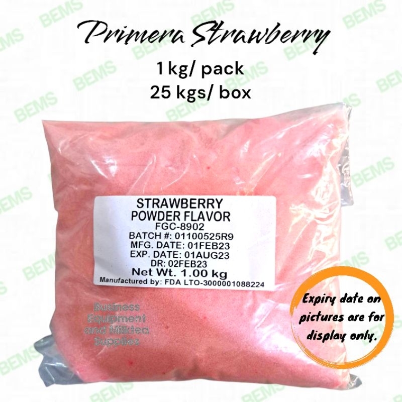 Primera Flavor Powder for milktea shake frappe 1kg | Shopee Philippines
