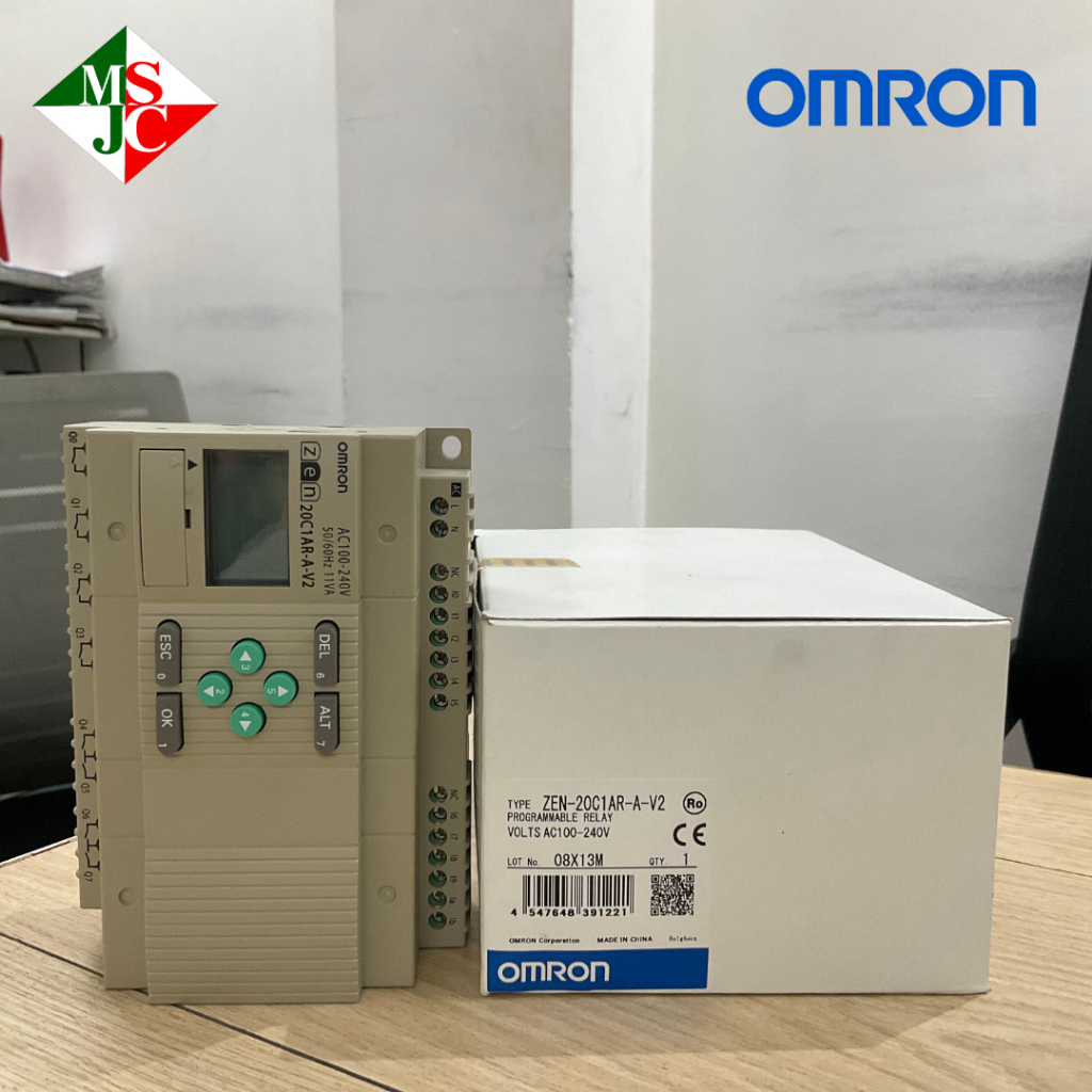 Omron ZEN-20C1AR-A-V2 Programmable Relay | Shopee Philippines