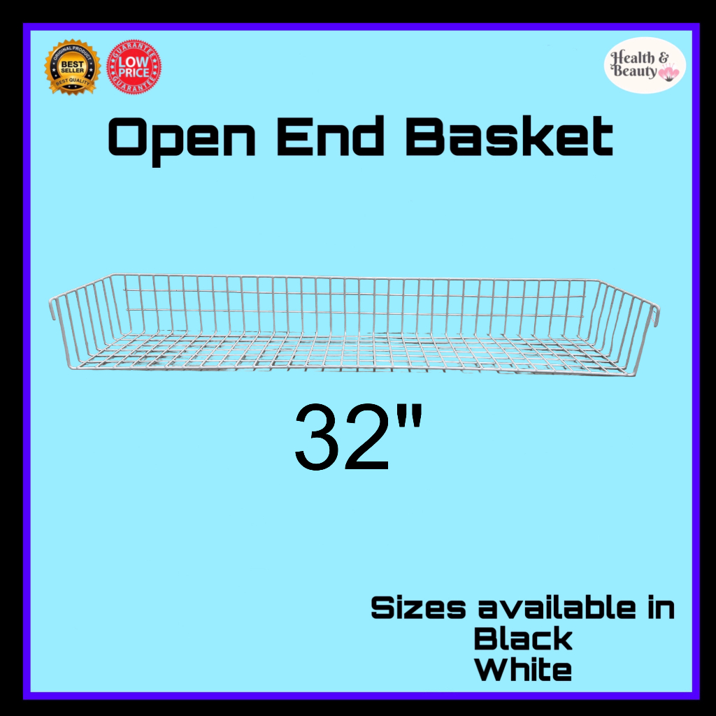 Open End Wire Mesh Basket Storage Hanging Screen Basket Display Rack ...