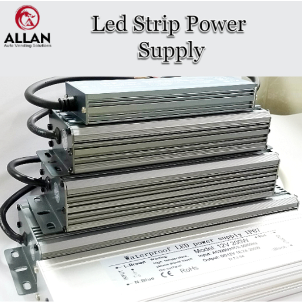ALLAN LED Driver Transformer for LED Strip Lights, Power Supply 12V 60W ...