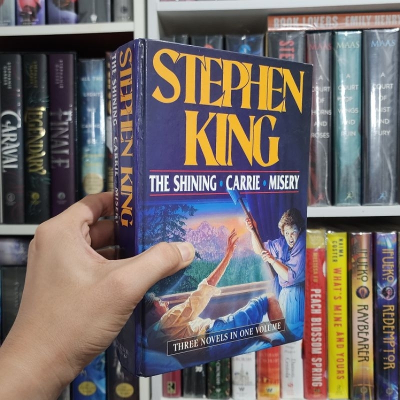 Stephen King (3 books in 1) The Shining, Carrie, Misery (Hardbound ...