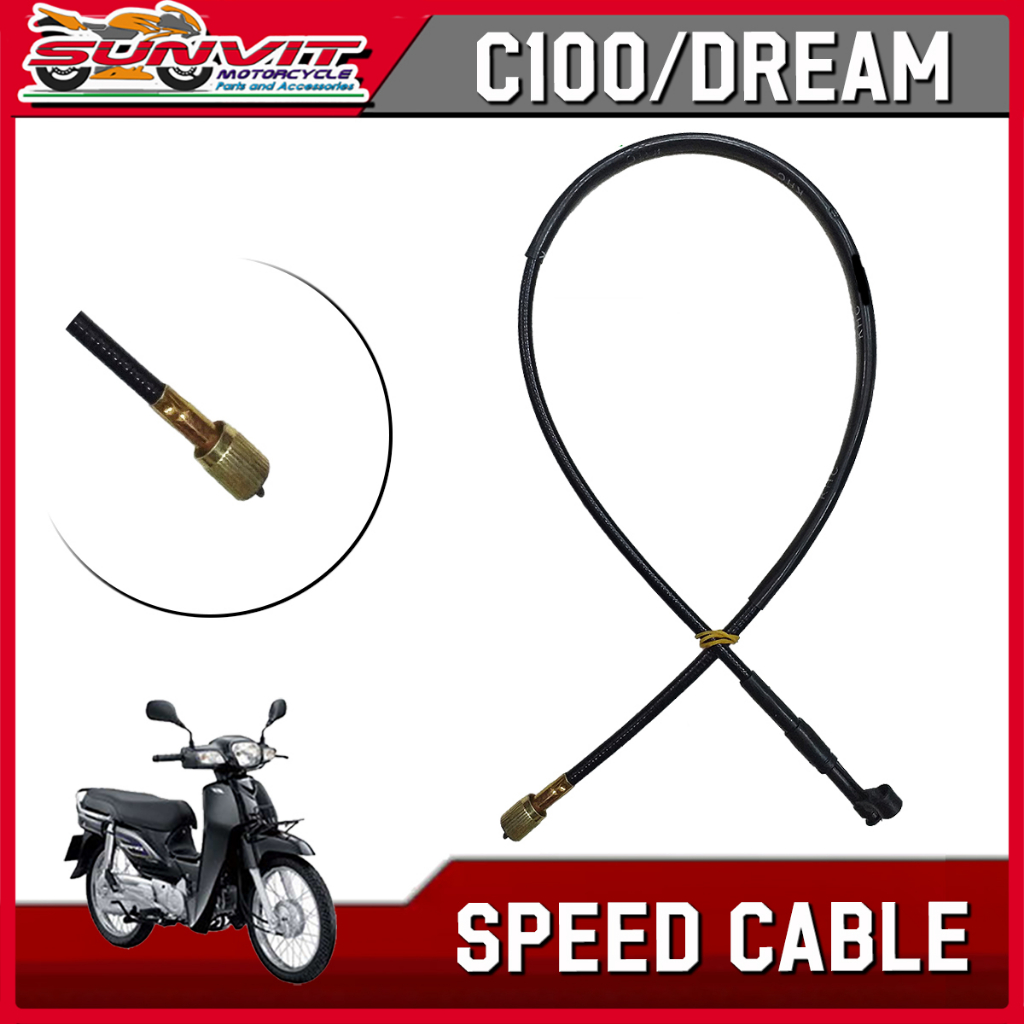 MOTORCYCLE SPEED CABLE DREAM/C100 /LIFAN110 | Shopee Philippines