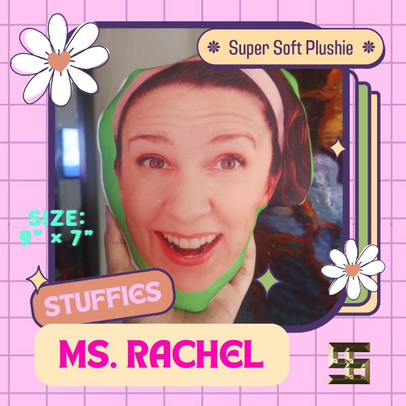 MS RACHEL STUFFY | MISS RACHEL MINI PILLOW | MS RACHEL PLUSHIES | STUFF ...