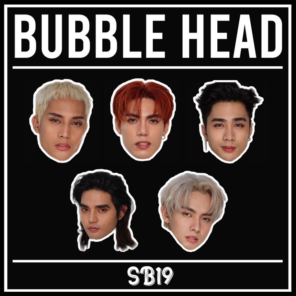 SB19 Bubblehead Sizes: 3R/4R/5R/A5/A4 | Shopee Philippines