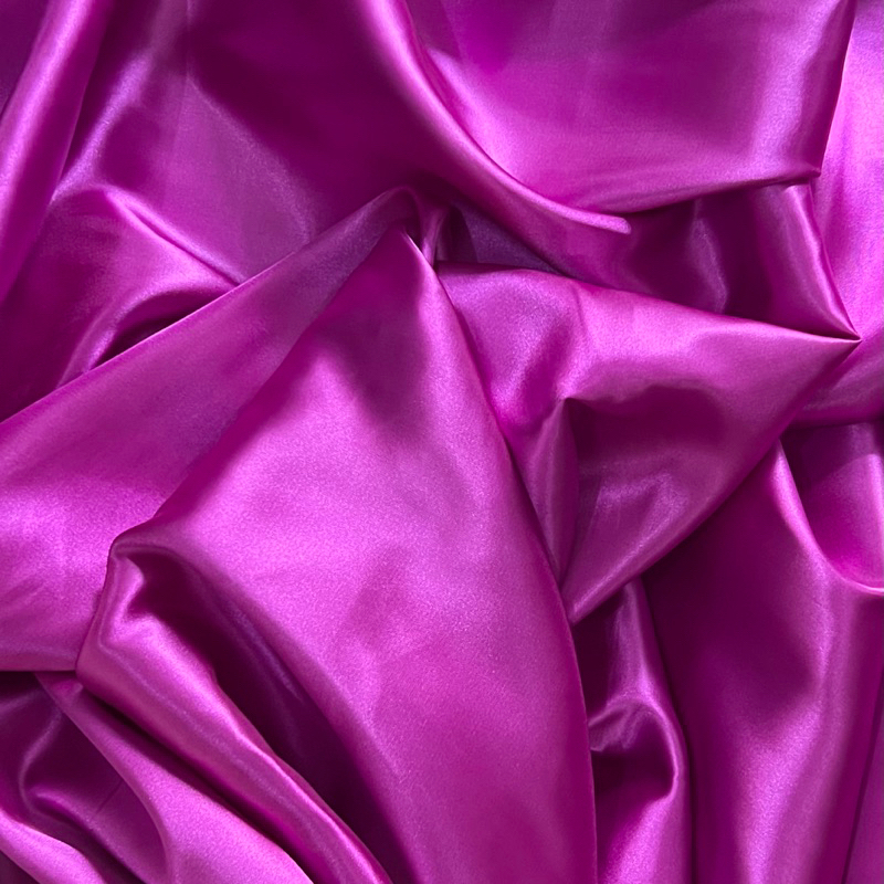 TELA MANILA PREMIUM Soft Light Satin Silk Glossy Cloth Tela Fabric Per ...