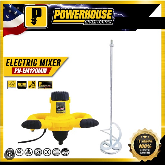 Powerhouse Electric Mixer PH-EM120MM | Shopee Philippines