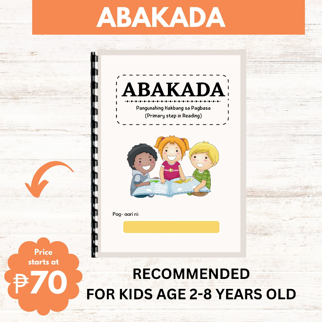 ABAKADA Workbook For Kids Tagalog/Filipino ( Pangunahing Hakbang sa ...