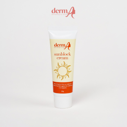 DERM.A Sunscreen SPF50 25g by Doctora Pimple Popper(Medical Grade ...