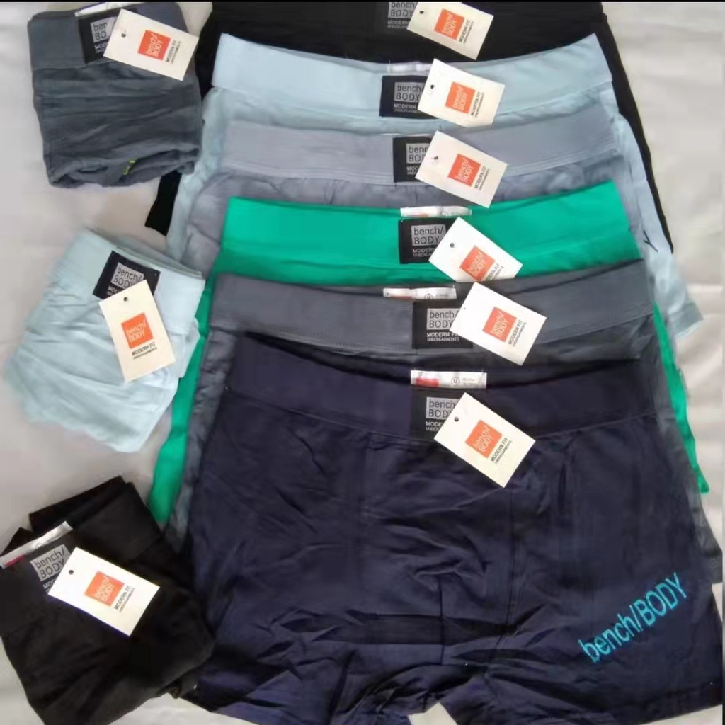 COD 12-6PCS Man Fashion Briefs Men's Boxer Fashion 100% Cotton | Shopee ...