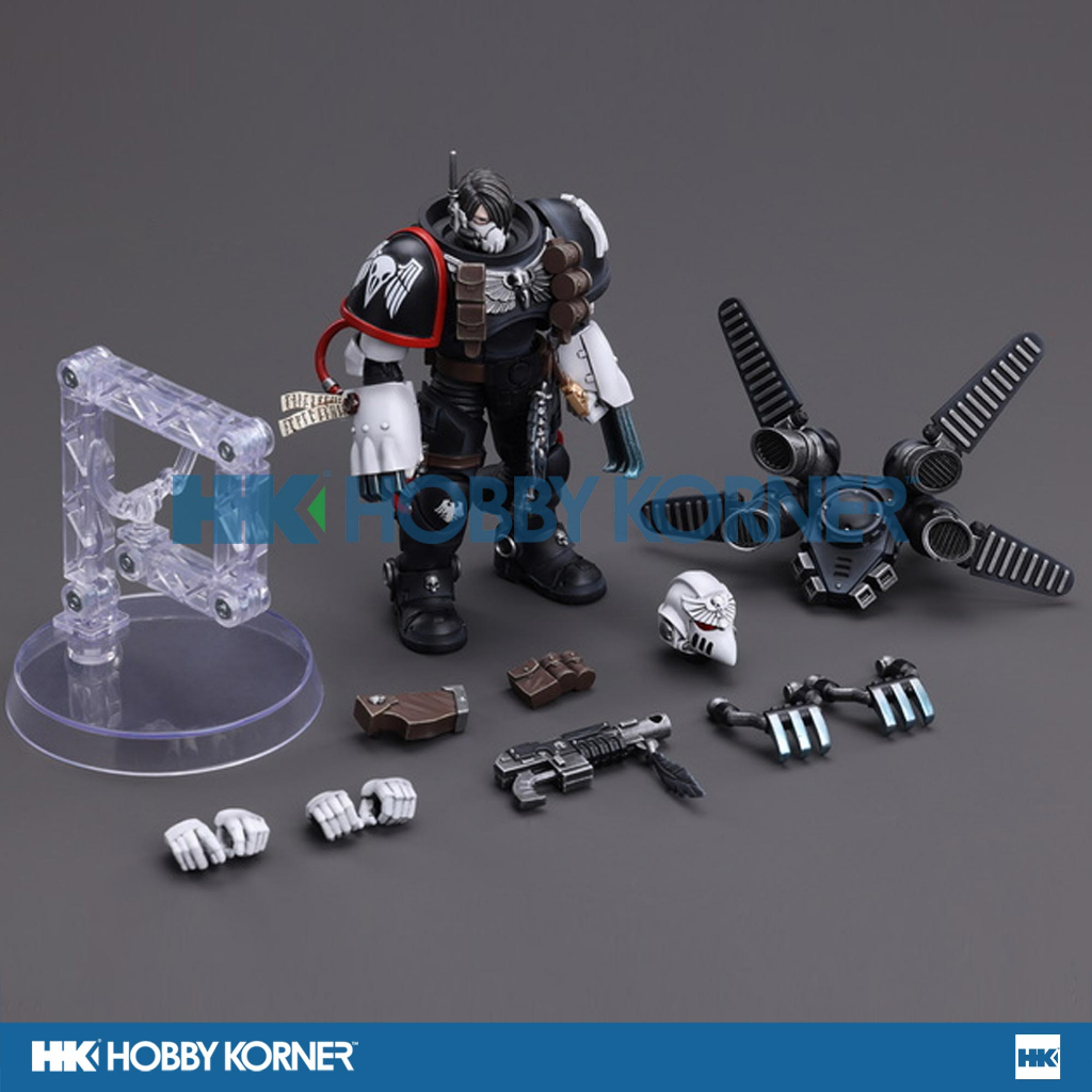 (IN STOCK) JOYTOY 1/18 Scale JT6427 Raven Guard Chapter Master Kayvaan ...