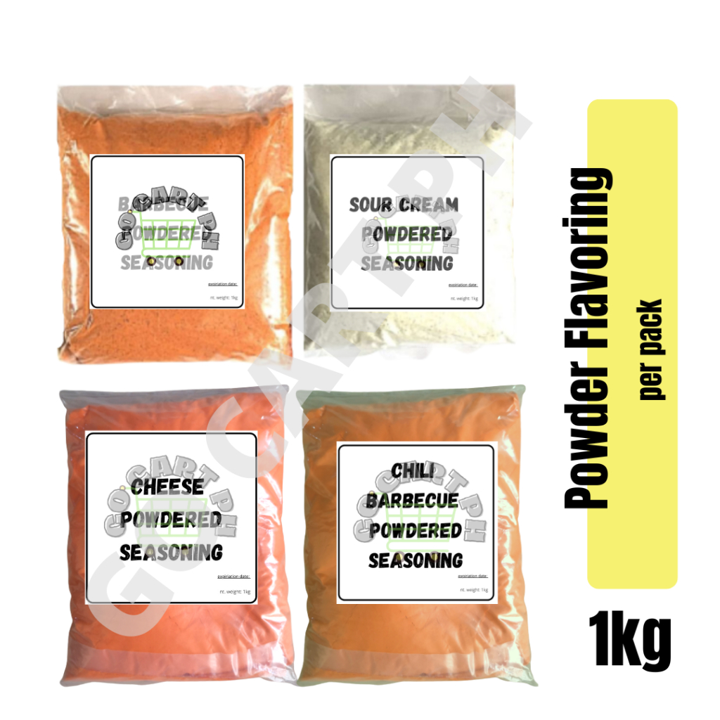 [GO-CART PH] 1kg Premium and Authentic Potato Fries Powder (Cheese ...