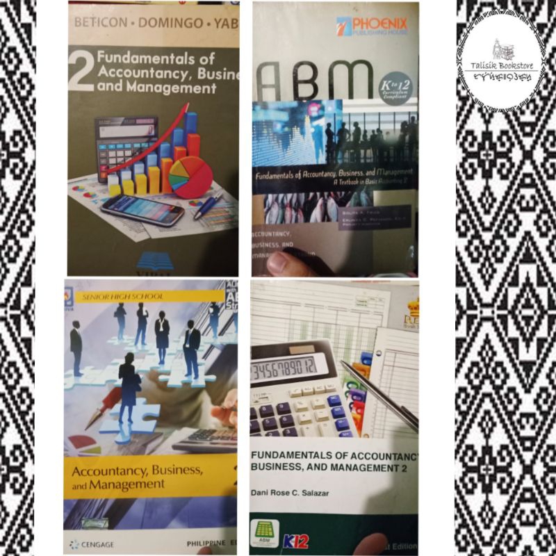 Fundamentals of Accountancy, Business, and Management Books SHS Humss ...