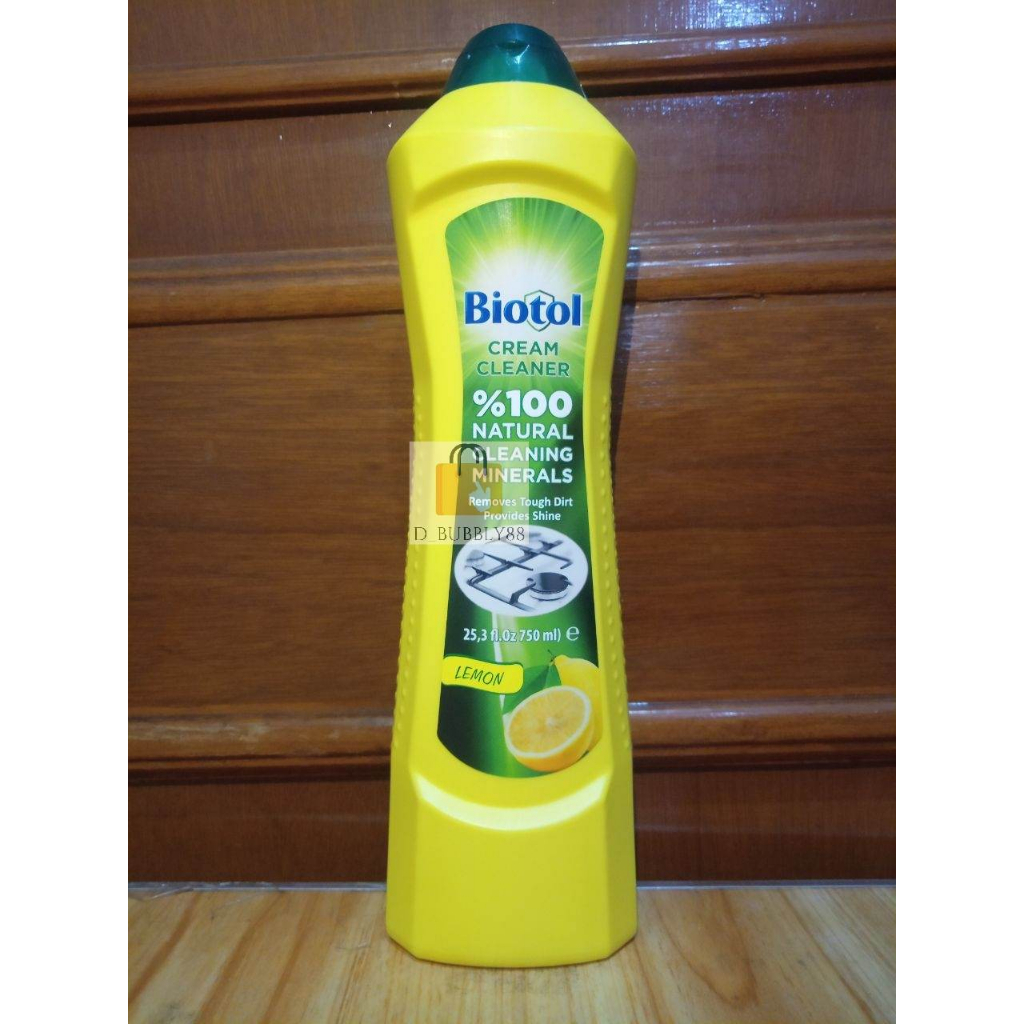 Biotol Cream Cleaner Lemon Scent (750 mL) | Shopee Philippines