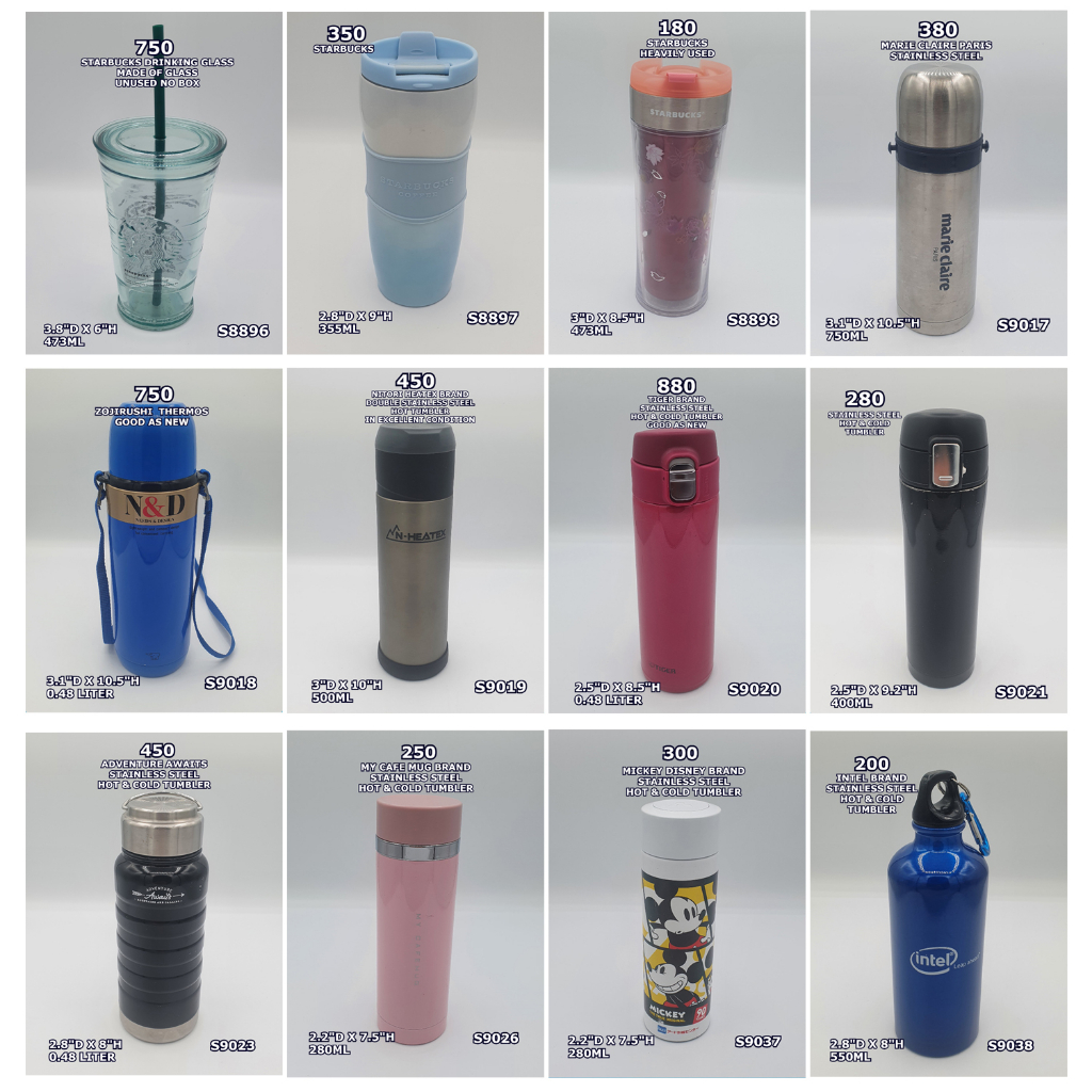 Assorted Tumbler from Japan and UK | Shopee Philippines