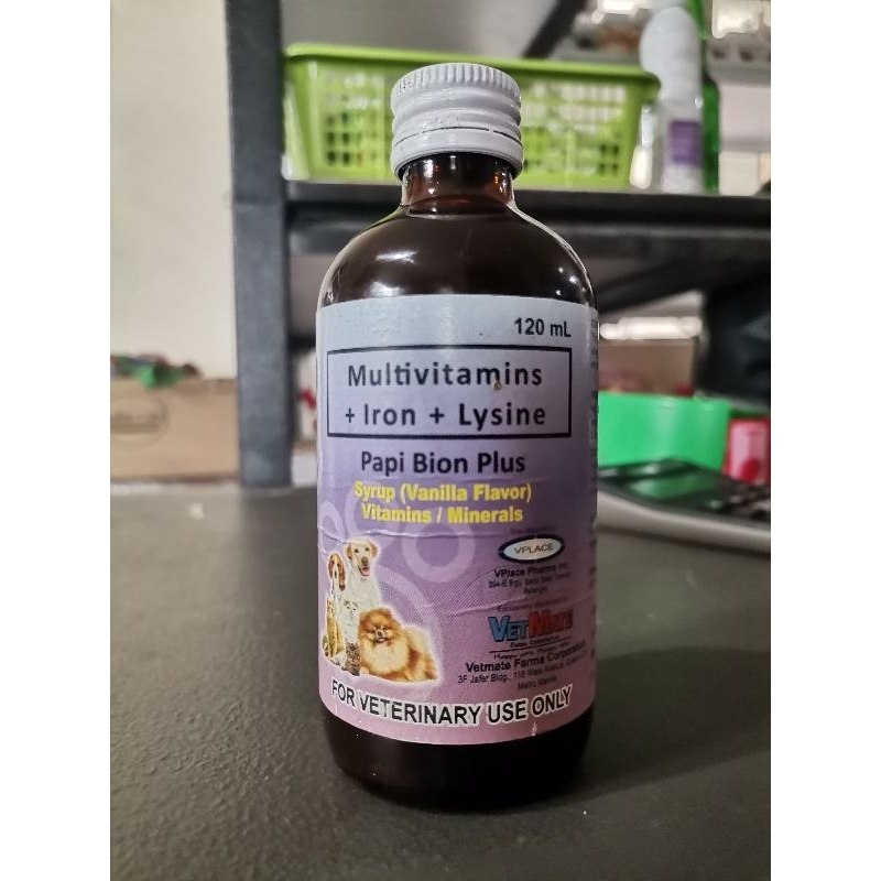 PAPI Bion Plus 120ml IRON with out box | Shopee Philippines