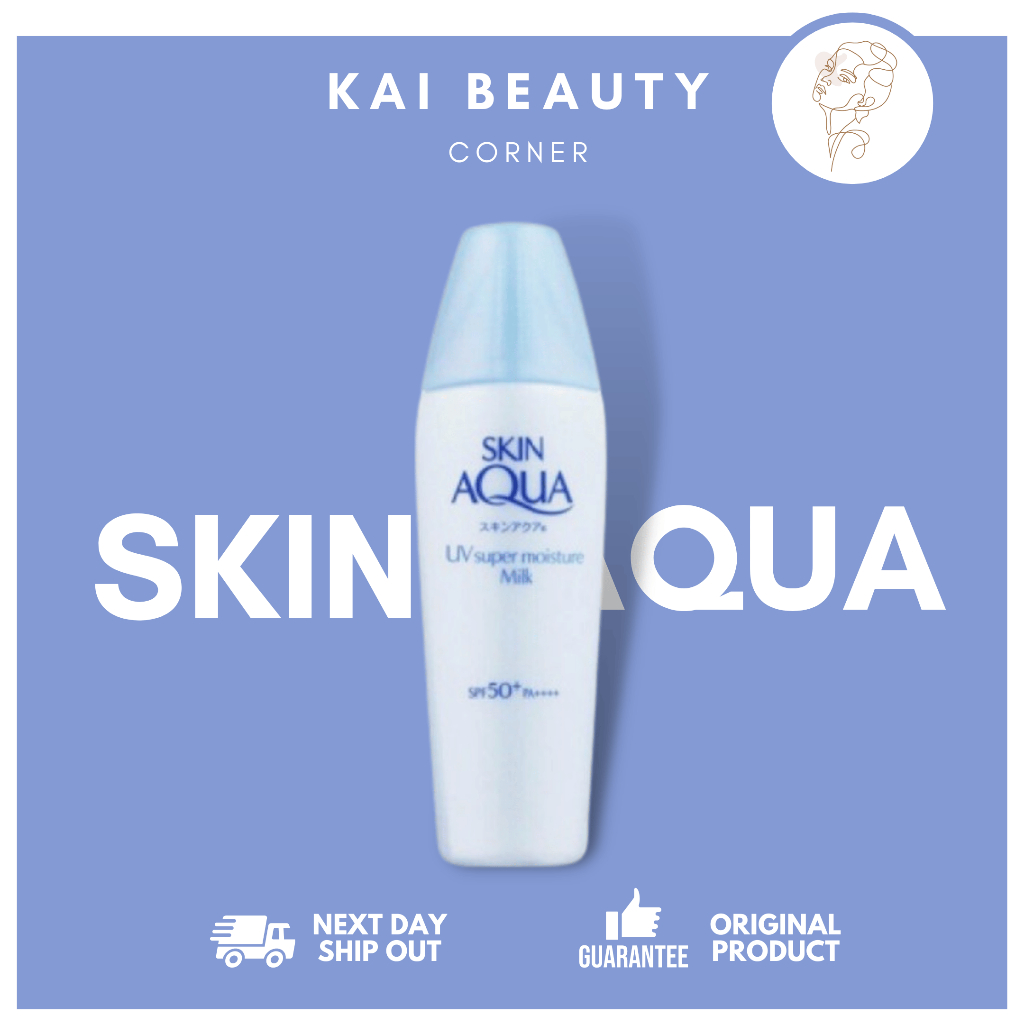 Skin Aqua UV Super Moisture Milk SPF50+ PA++++ 40ml by kaibeautycorner ...