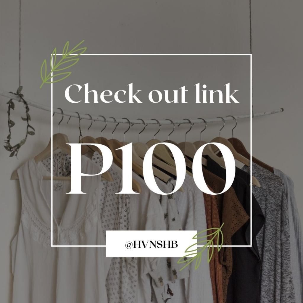 Check out link only - P100 | Shopee Philippines