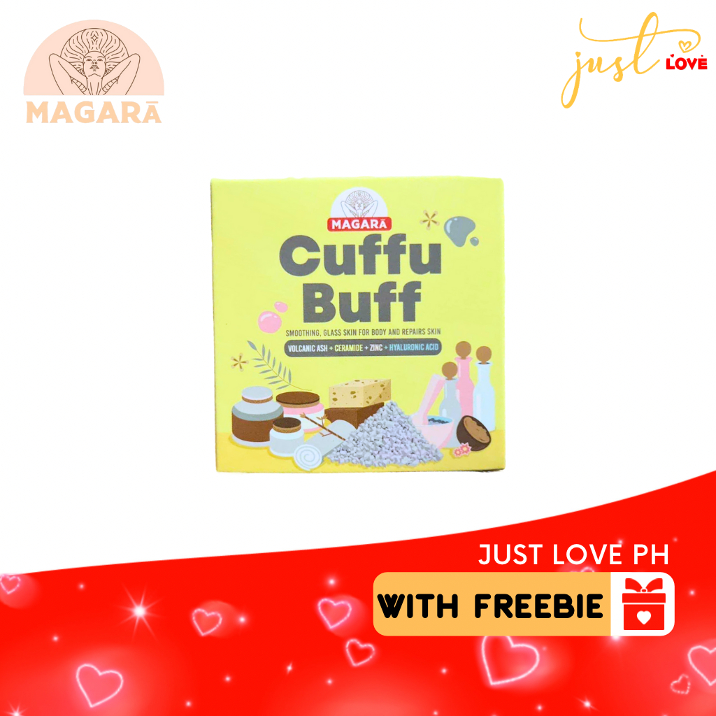Magara Skin Cuffu Bar Coffee Scrub Soap 60g | Cuffu Buff Volcanic Ash ...